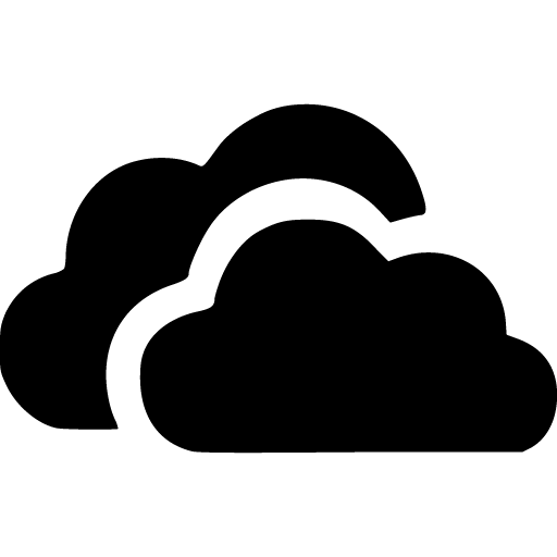 Onedrive icon vector SVG, PNG download free