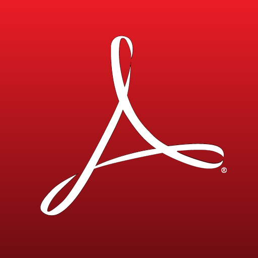 Adobe Reader logo vector download free SVG PNG