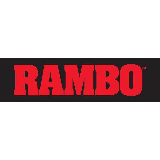 Rambo logo vector SVG, PNG download free